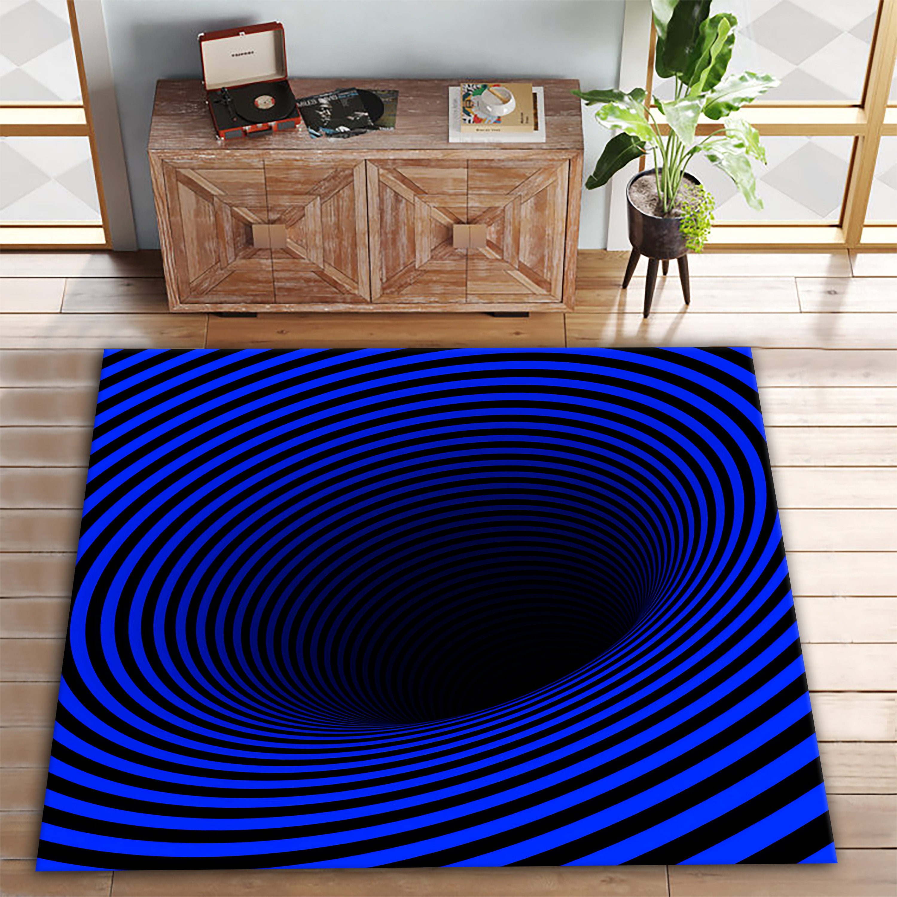 Optical Illusion Rug,3d Rug,illusion Rug,3d Design Rug, Deep Hole Rug ...
