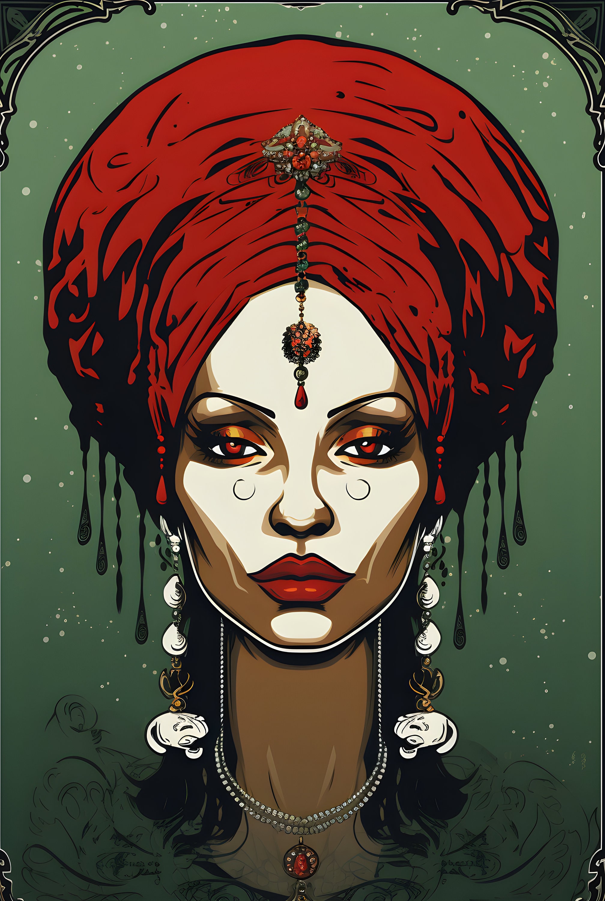 Voodoo queen marie Laveau Instant Download Voodoo Arts - Etsy