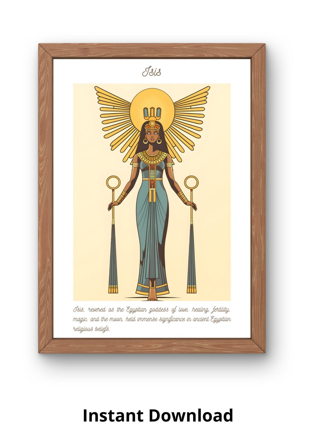 Isis: Goddess of Magic and Healing Wisdom and Divine Power, Maternal ...