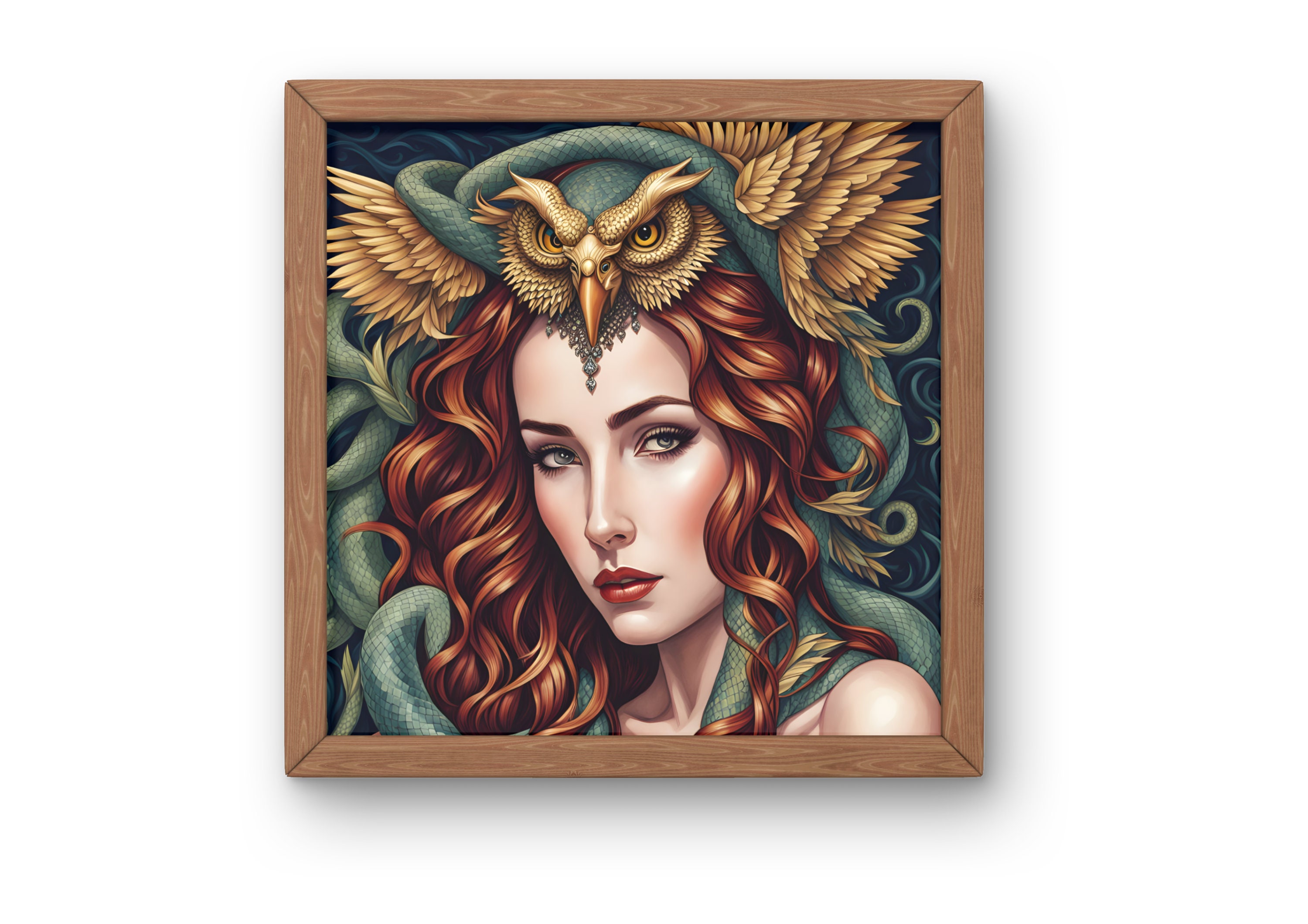 Goddess Lilith DIGITAL DOWNLOAD Witchcraft Print, Altar Decor, Book of ...