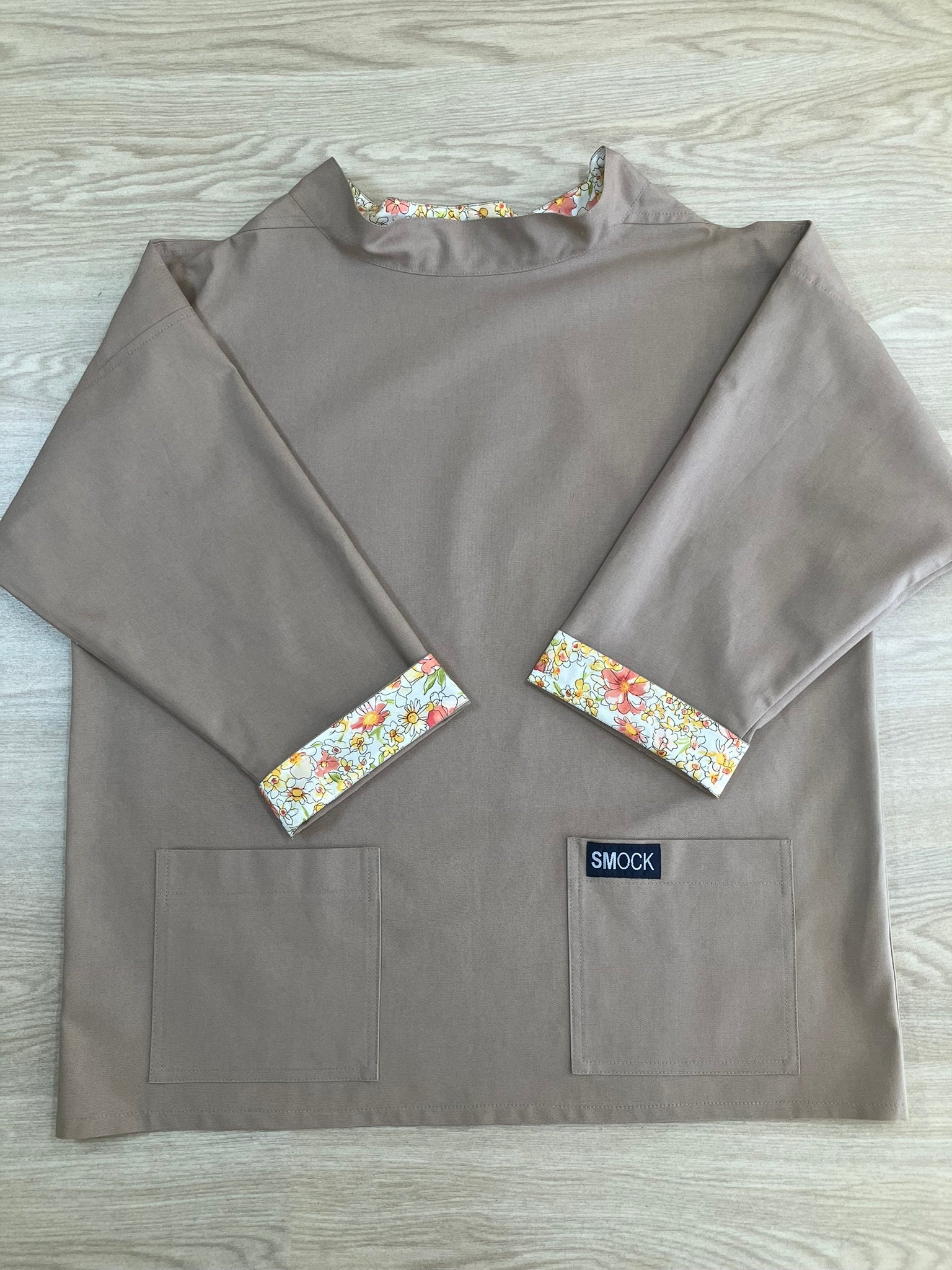 Reepham Canvas Smock With a Cotton Lawn Lining. - Etsy UK