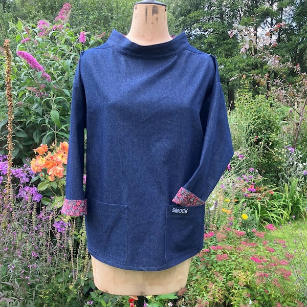 Denim Smock - Etsy UK