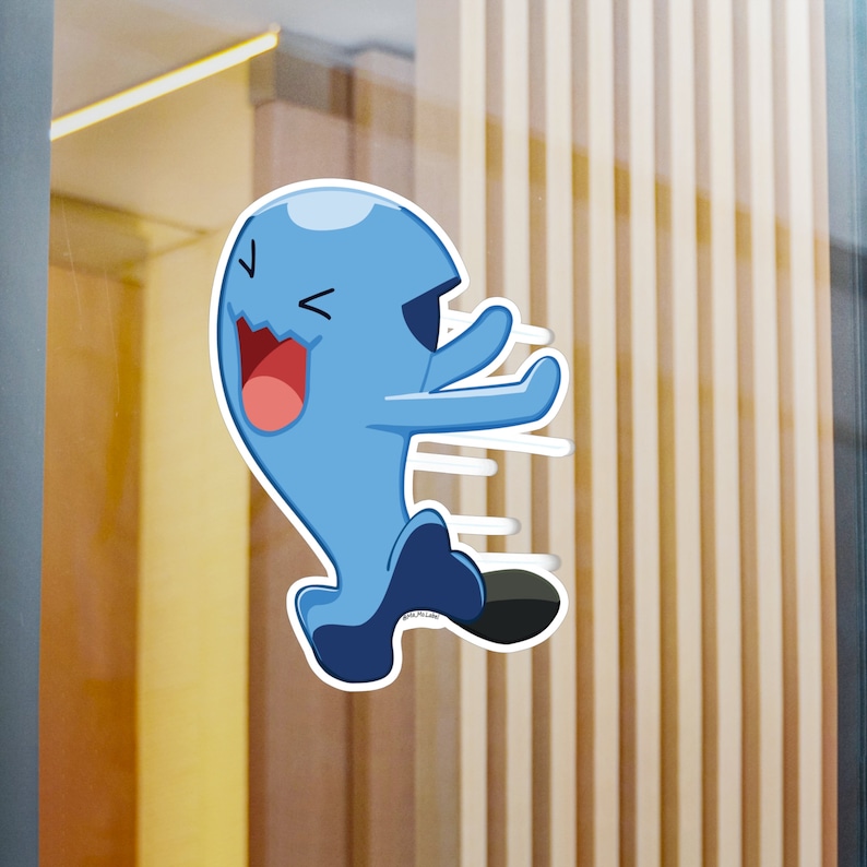 Wobbuffet Runnbuffet - Vinyl Decal- Hand Designed - Etsy