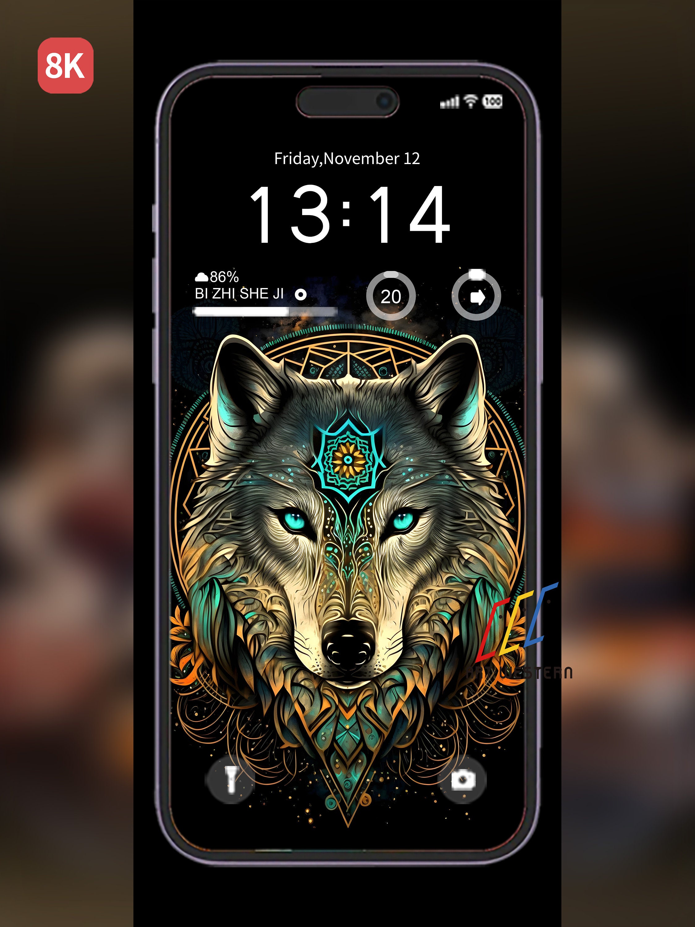 TZ01 / Wolverine Wallpaper, Aesthetic Phone Wallpaper in 8K HD for ...