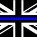 4 Thin Blue Line Bumper Sticker 10x8 CM Support Police Law Enforcement ...