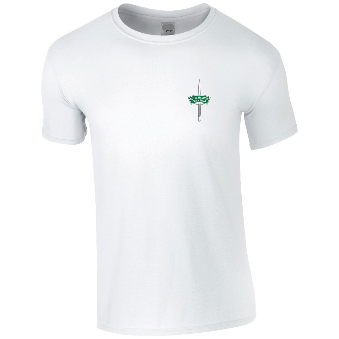 Royal Marine Commando Regiment Embroidered T-shirt - Military Inspired ...