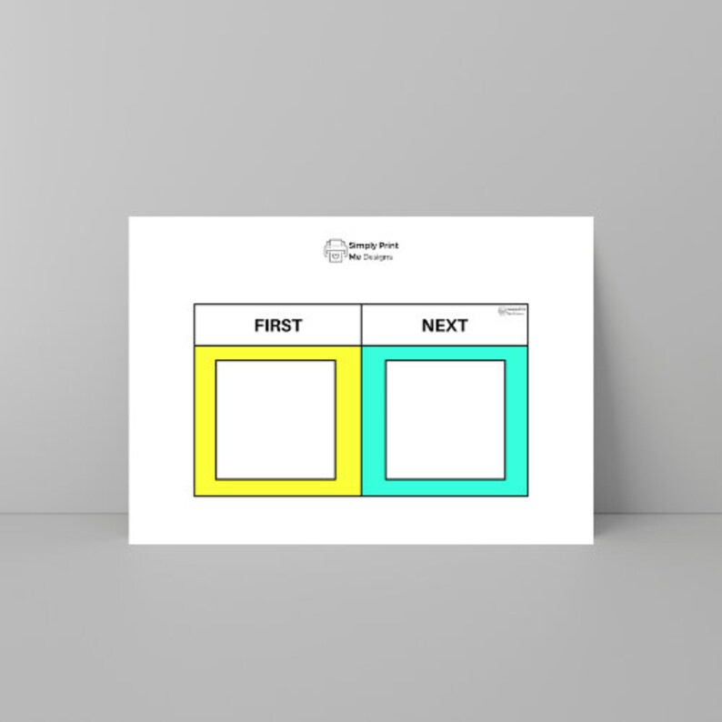 First Next/then Visual Support Printable - Etsy