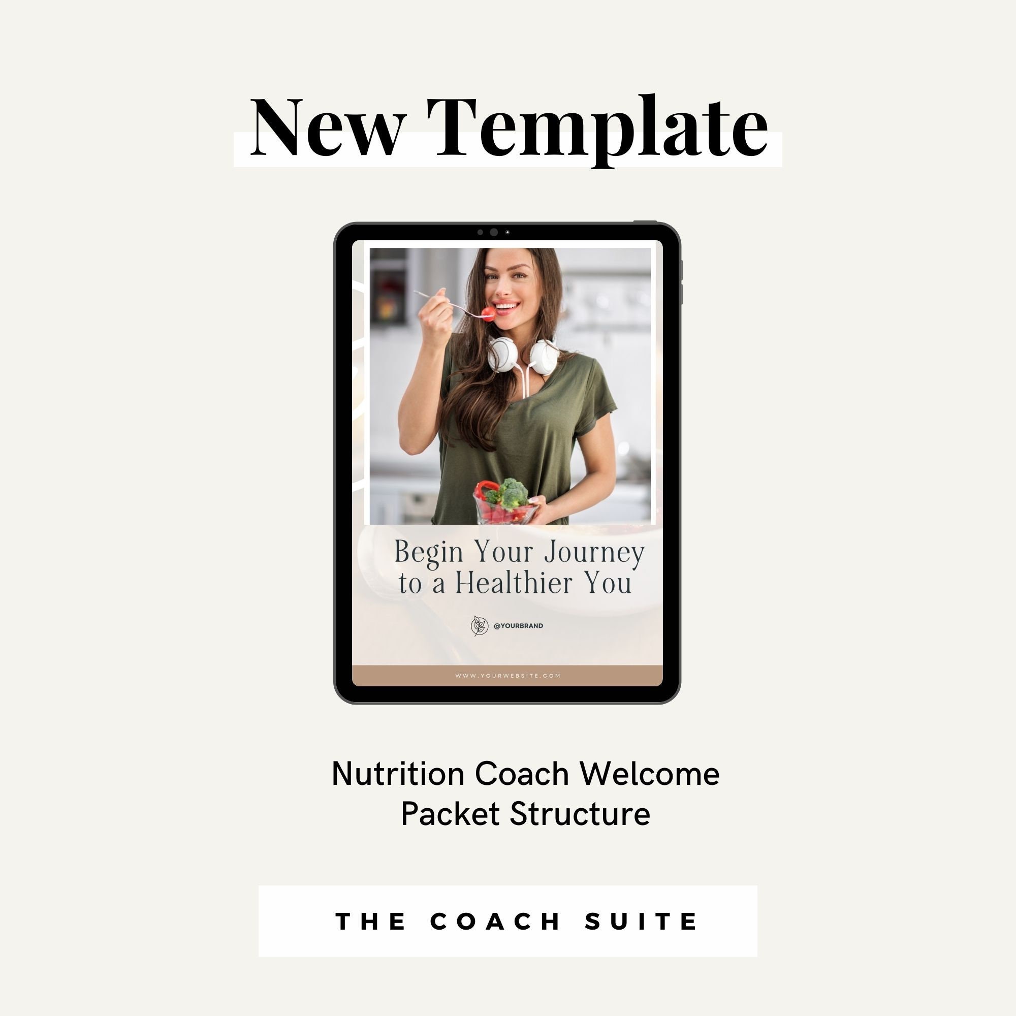 Nutrition Coach Template Welcome Packet Structure Done for You Health ...