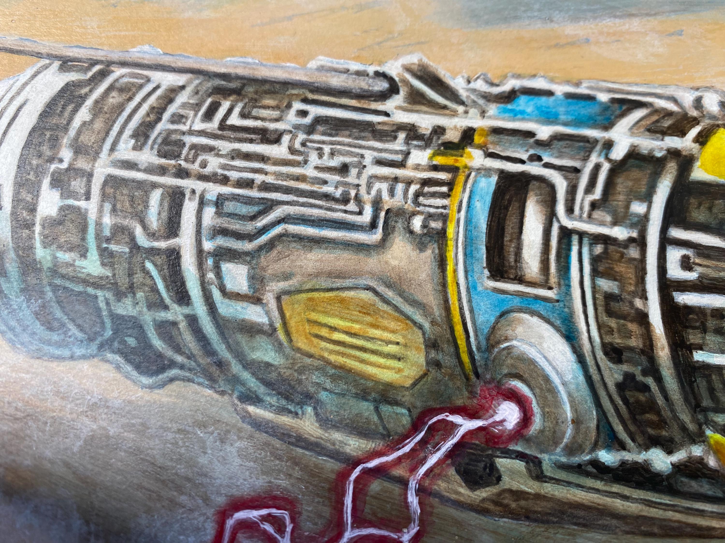 Star Wars Podracing Original Painting - Etsy