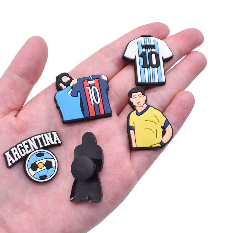 Argentina Messi World Cup Series Croc Charm Pin Badge - Etsy Australia