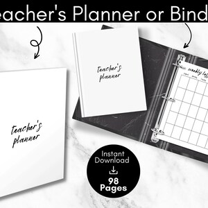 Plain Teacher Planner | Lesson Planner, Organizer, and Scheduler ...