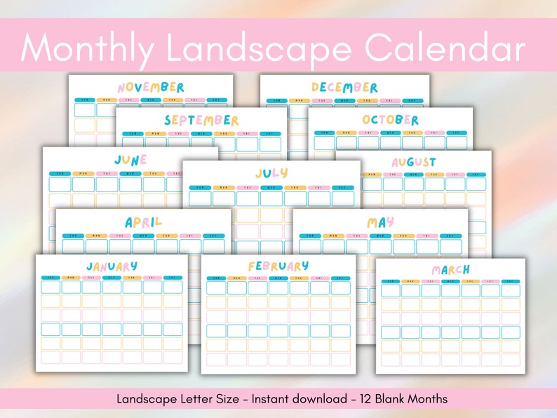 Professional Multi Color Printable Teacher Planner - Enhance Your ...