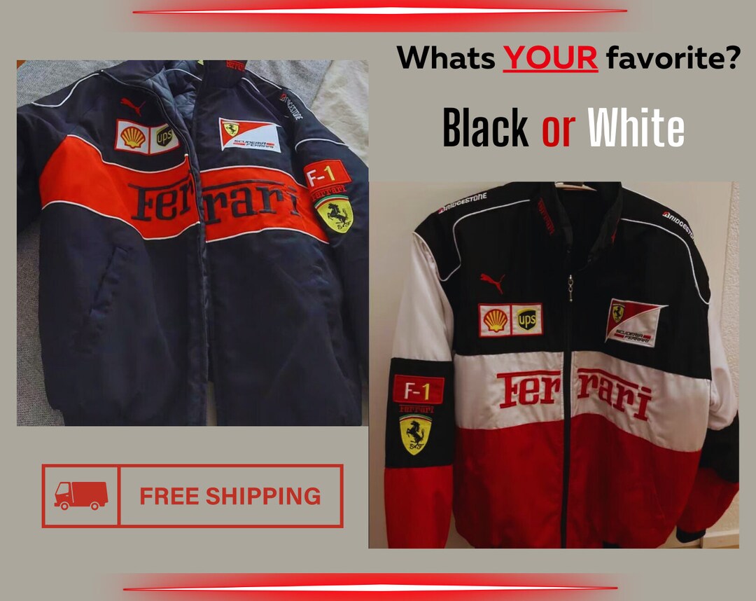 Ferrari Jacket Formula 1 Vintage Jacket Ferrari Racing - Etsy