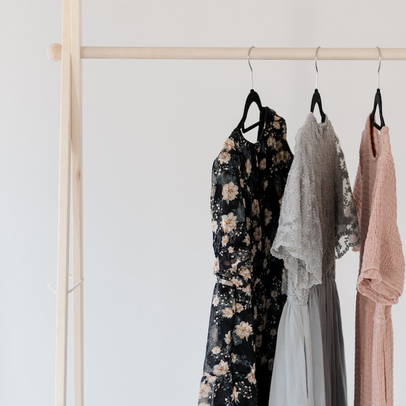 Wall Mounted Dress Rack - Etsy