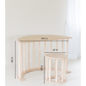 Toddler Table/activity Gym/climbing Arch/arch Rocker for Toddler - Etsy