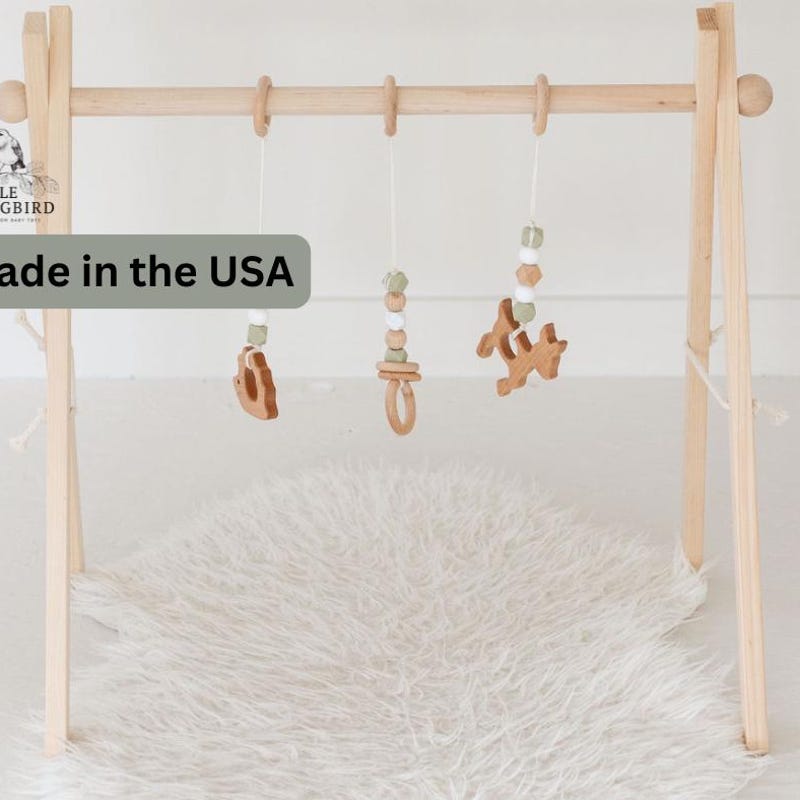 Wooden Baby Gym - Etsy