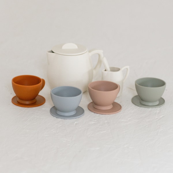 Tin Tea Set Etsy