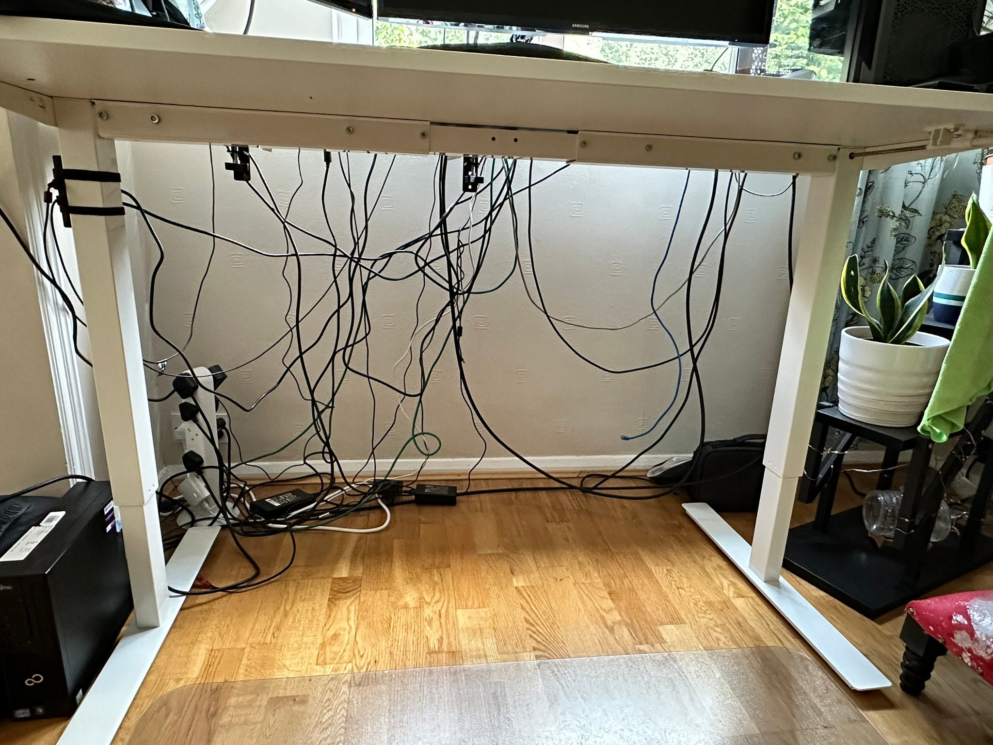 Customizable 3D Printed Cable Tidy Chain - Desk Cable Organizer - Etsy