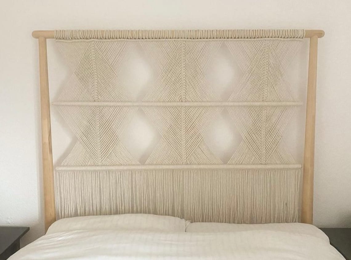 Macrame Bed Backdrop - Etsy