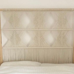 Macrame Bed Backdrop - Etsy