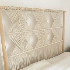 Macrame Bed Backdrop - Etsy
