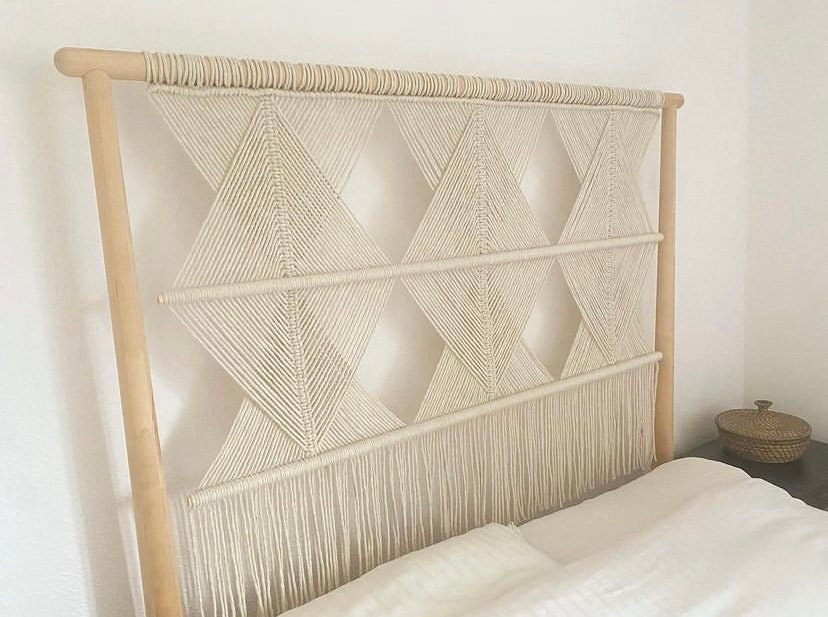 Macrame Bed Backdrop - Etsy