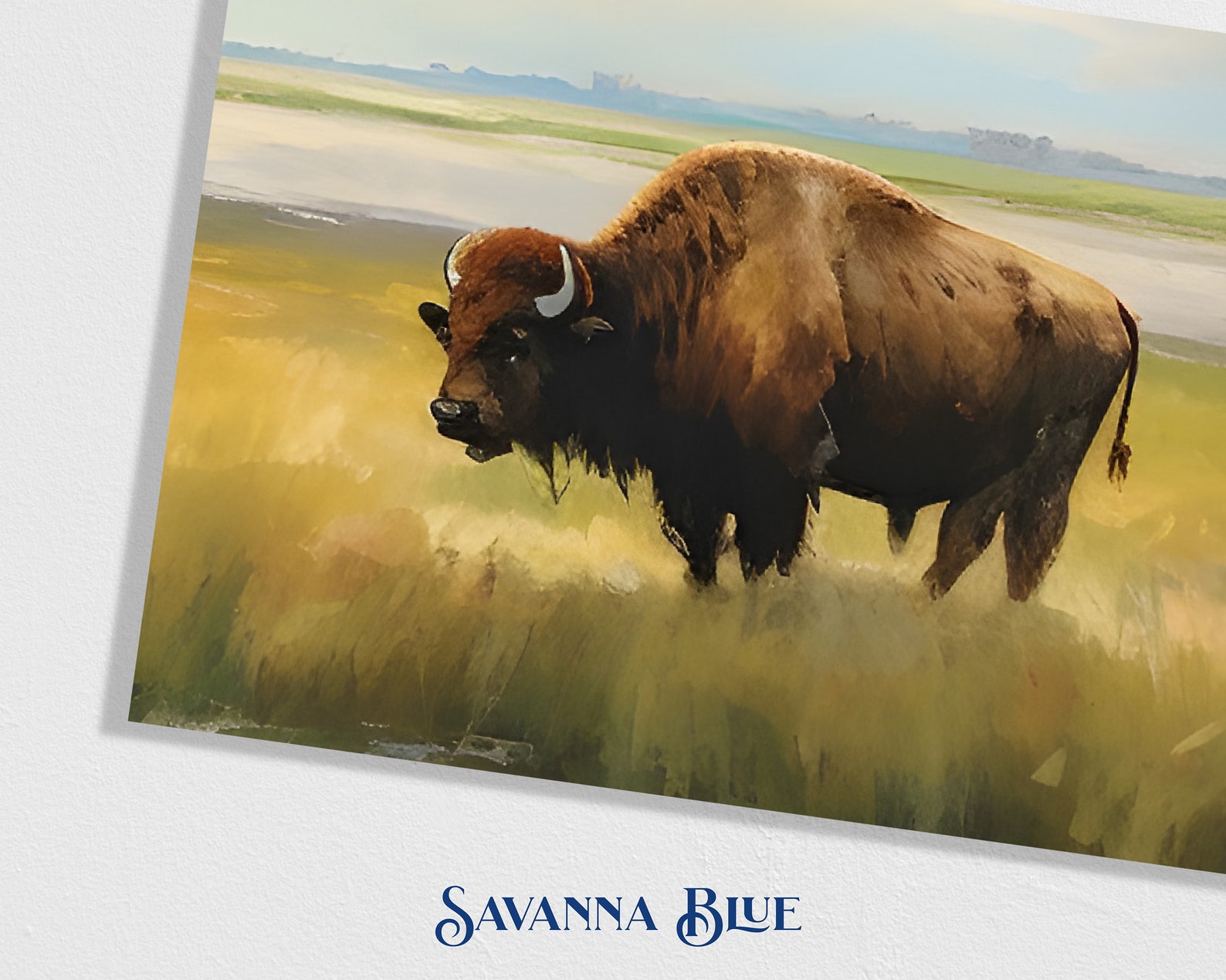 Florida Wall Art | Bison Wall Art | Florida Prairie Landscape | Florida ...
