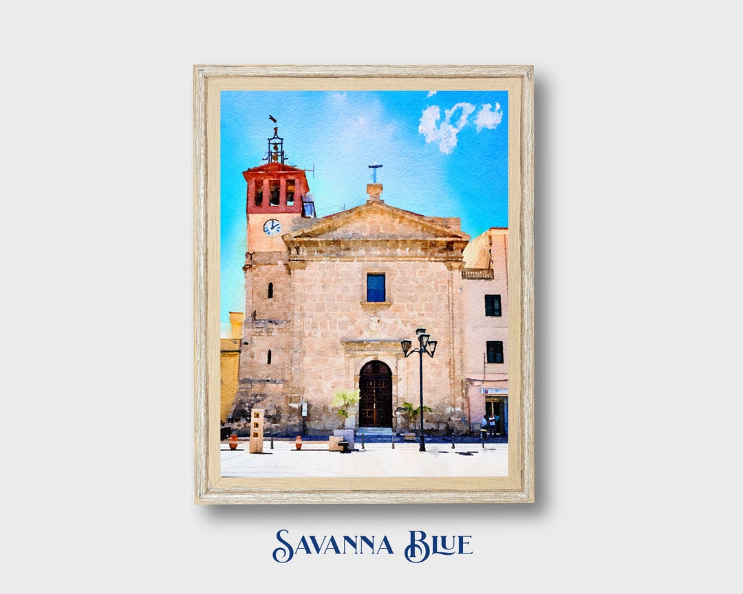 Italian Decor Riesi Sicily Basilica-sanctuary of the Madonna Della ...