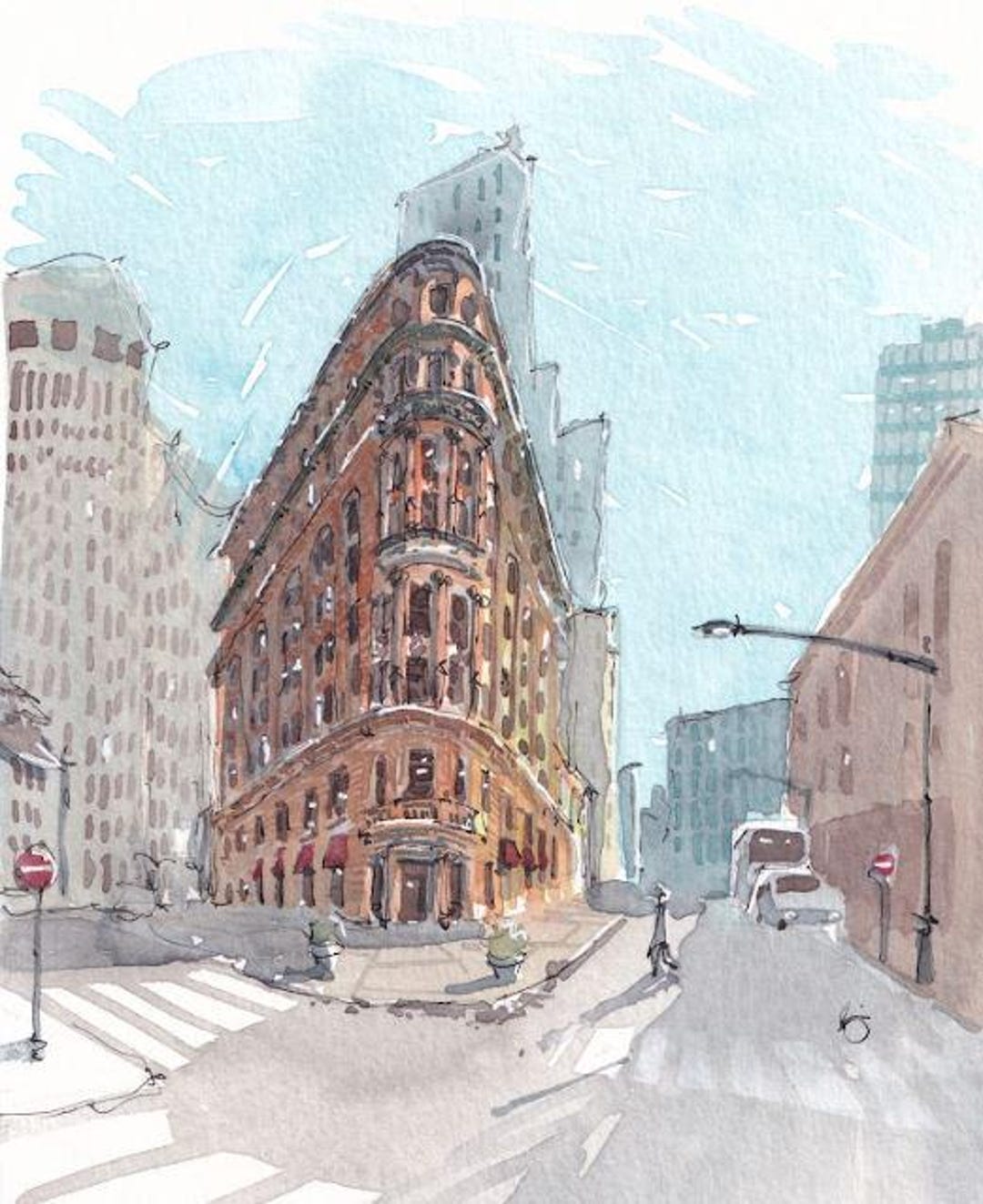 Fidi, Financial District, New York City NYC | Fine Art Print - Etsy