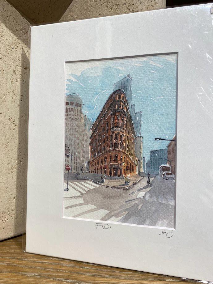 Fidi, Financial District, New York City NYC | Fine Art Print - Etsy