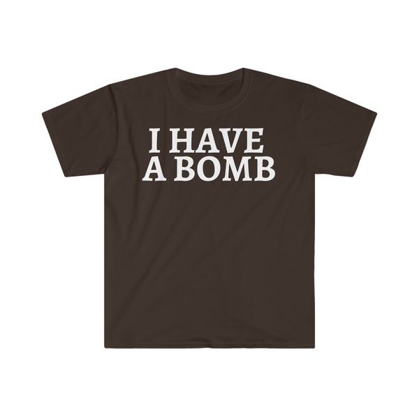 I Have a Bomb Shirt - Etsy