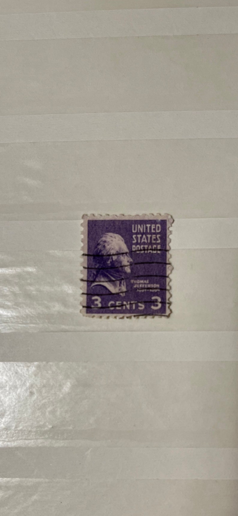 USA - 1939: 3 Cent Stamp, Circa 1939, United States of America Thomas ...