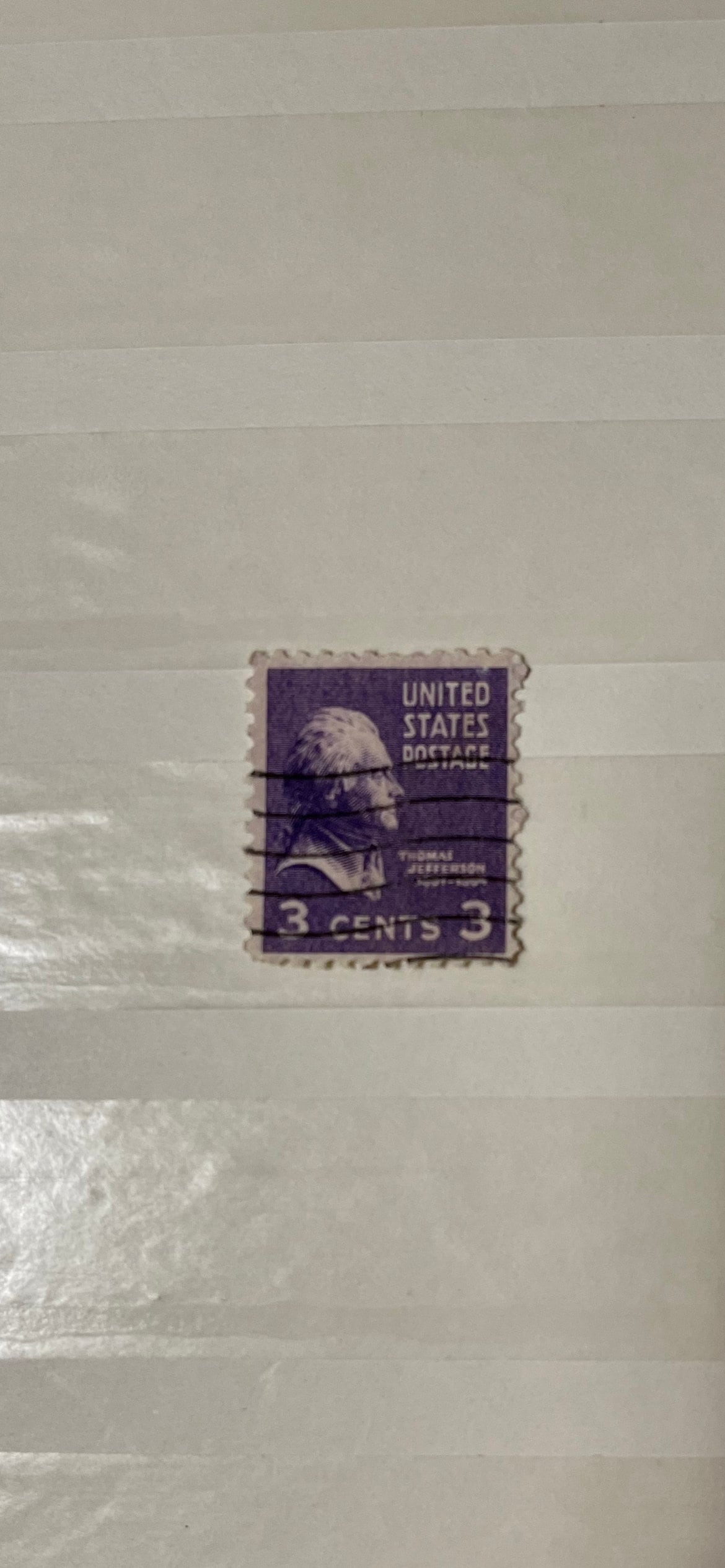 USA 1939: 3 Cent Stamp, Circa 1939, United States of America Thomas ...