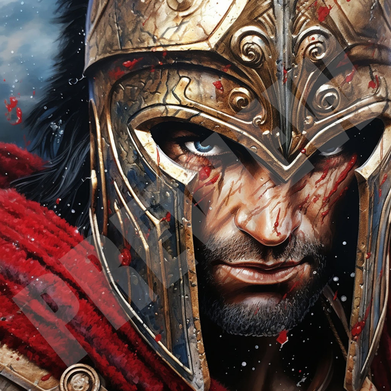 Ancient Spartans Art Set: Captivating Depictions of Ancient Warriors ...