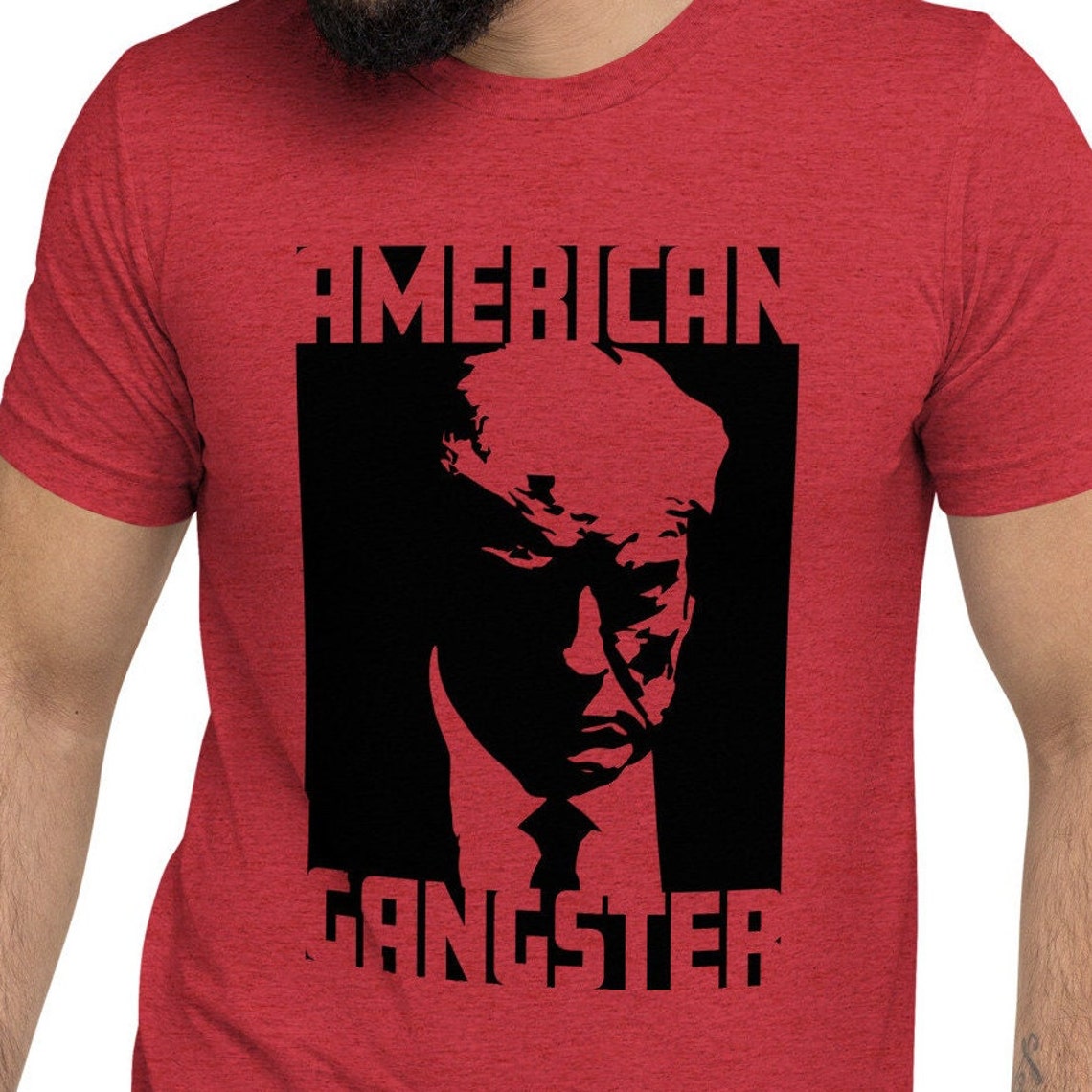 Iconic Donald Trump Mugshot Artwork Short Sleeve - Etsy