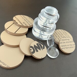 CLEAR Acrylic Disc & Table Top Protectors, .118g or .220g Thick, 35-7/8 ...