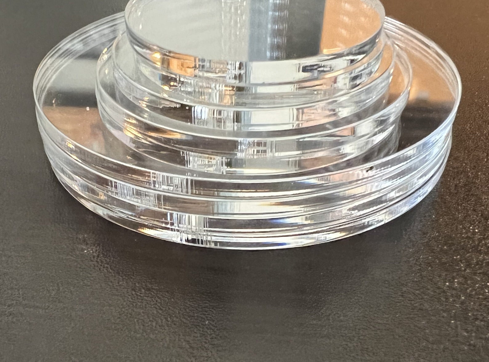 BULK PACKED- Custom Clear Acrylic Blanks, .118 Thick, 1" Thru 4-1/4" - Etsy