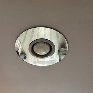 MIRROR Trim Ring & Mirror Ceiling Medallions, Mirror Goof Plates - Etsy
