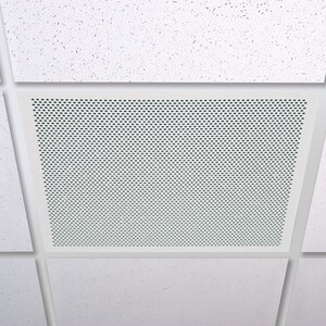 White Plastic Perforated Ceiling Tile With 3/8" Holes - Etsy