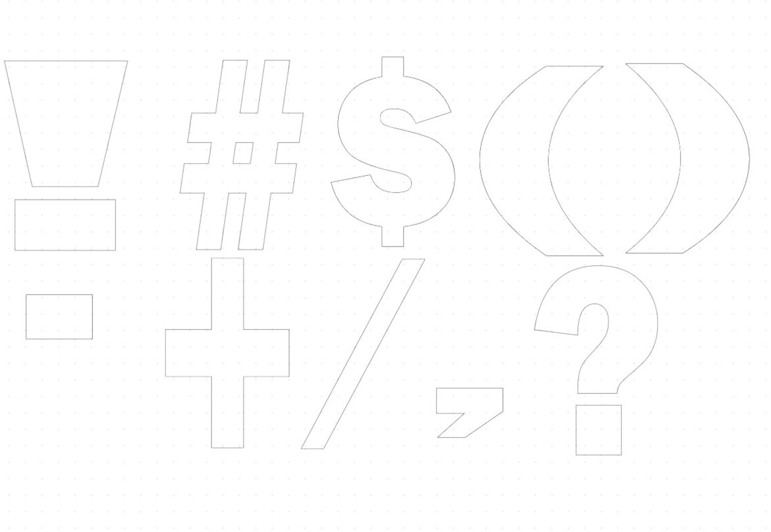 Number Cake Stencils - Etsy