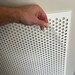 2 Pack of 2'x4' White Plastic Perforated Ceiling Tile With 1/2" Holes ...