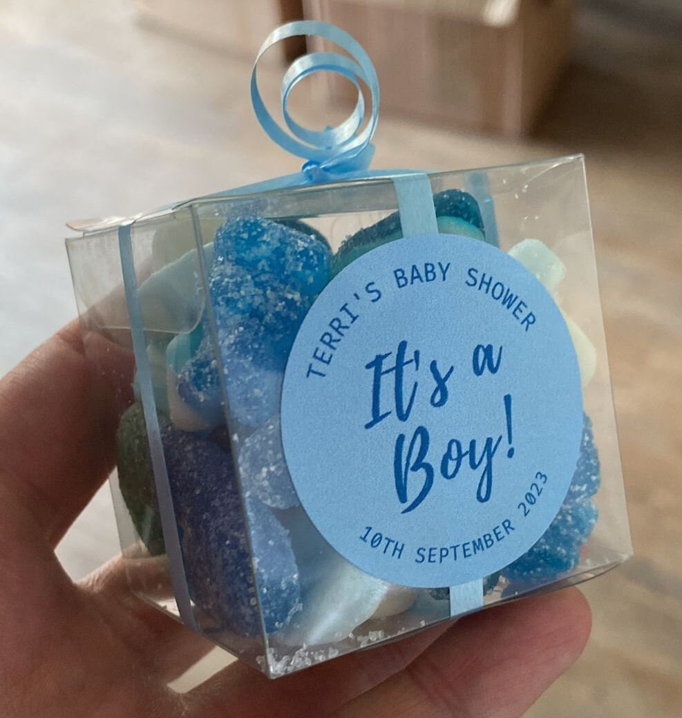 It's a Boy Sweet Boxes Gender Reveal Sweets Baby Shower - Etsy