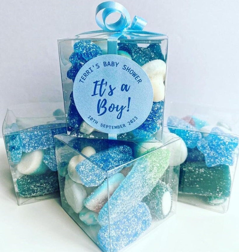 It's a Boy Sweet Boxes Gender Reveal Sweets Baby Shower - Etsy