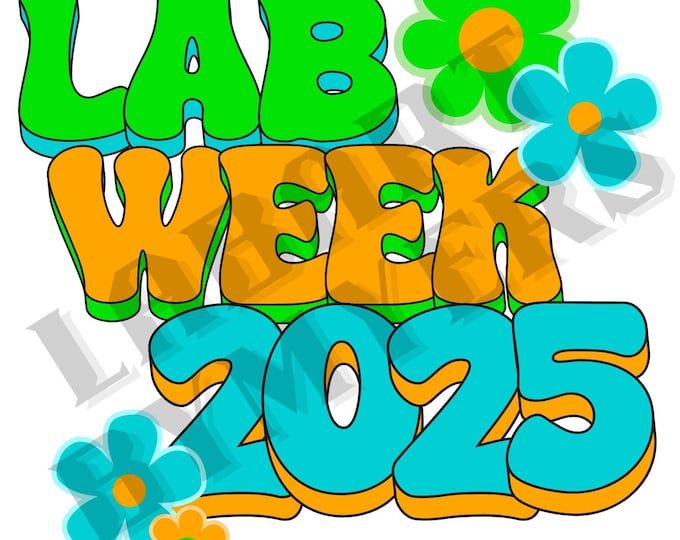 LAB WEEK 2025 Floral PNG - Etsy