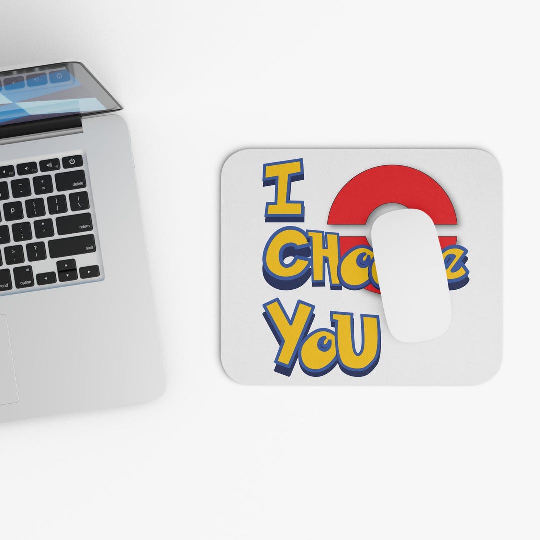Anime Poke Inspired Mouse Pad - Etsy