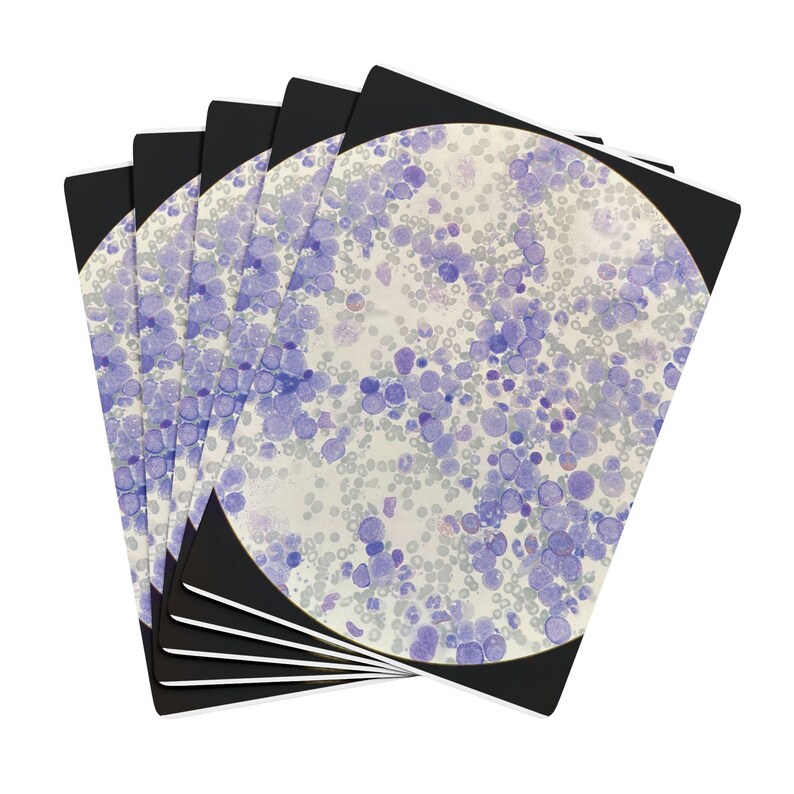 Microscopic Blood Smear Poker Cards: Unique Science Teacher Gift for ...