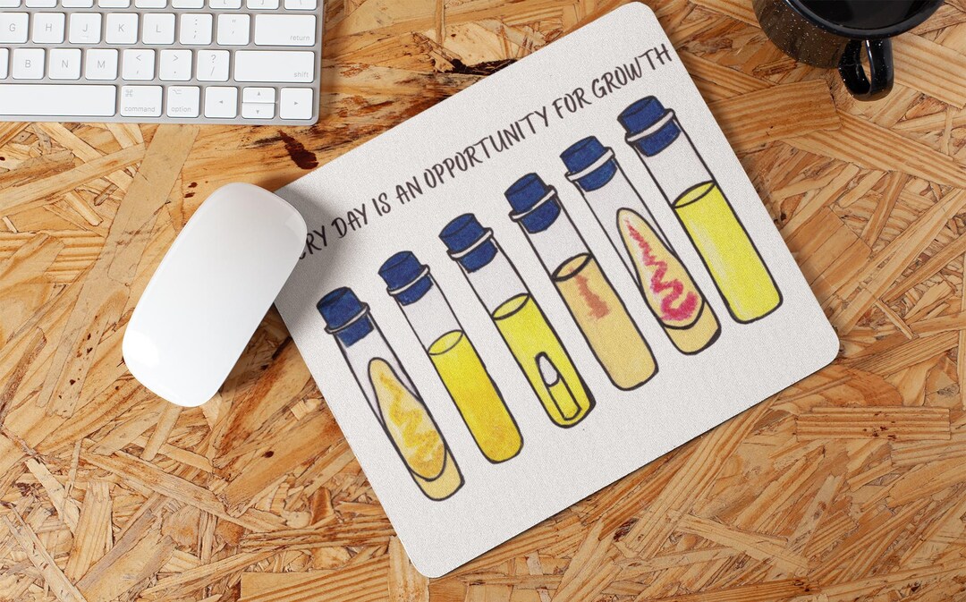 Microbiology Growth Joke Mouse Pad for Scientist and Teachers, Science ...