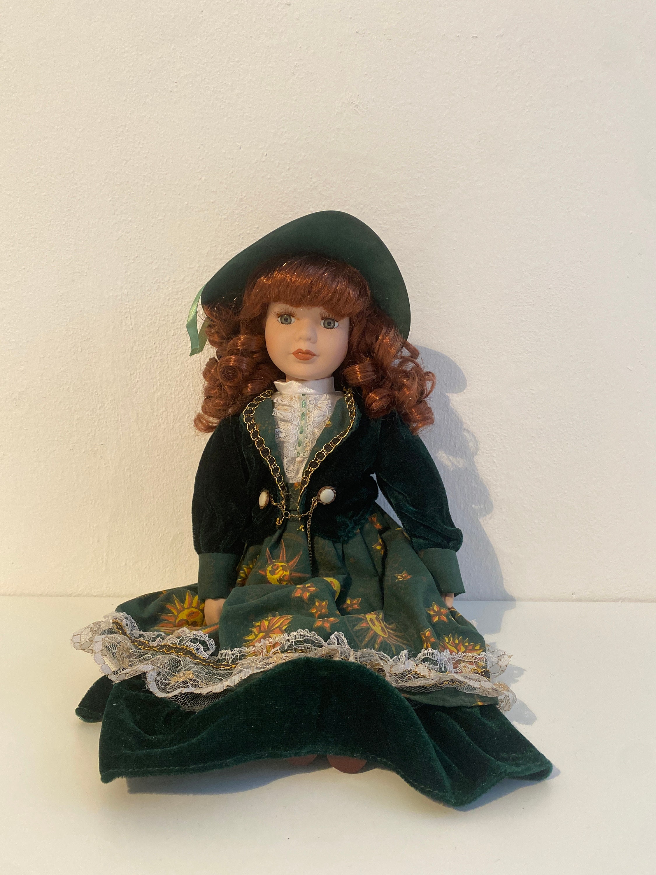 3 Vintage Porcelain Collectible Dolls. - Etsy