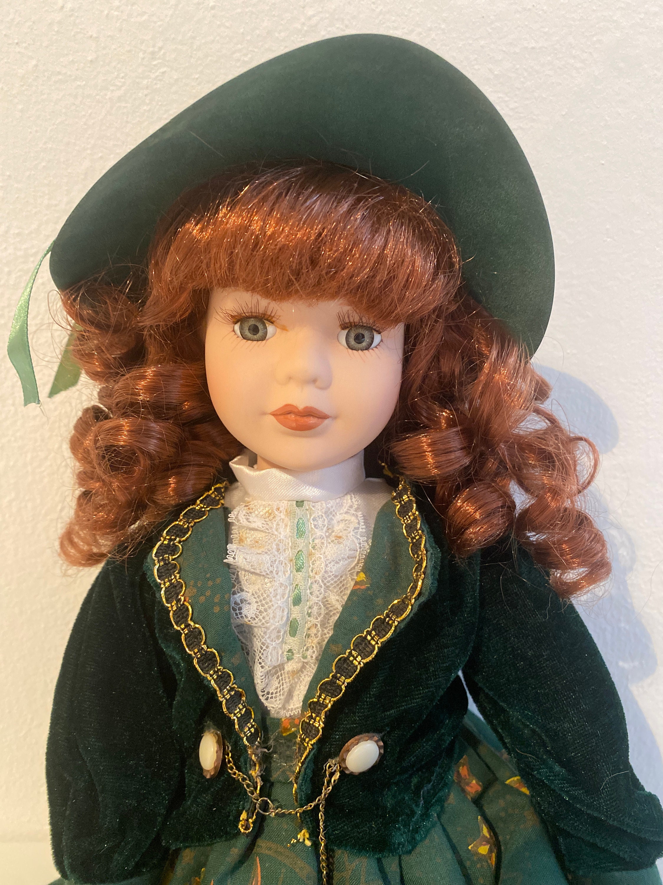 3 Vintage Porcelain Collectible Dolls. - Etsy