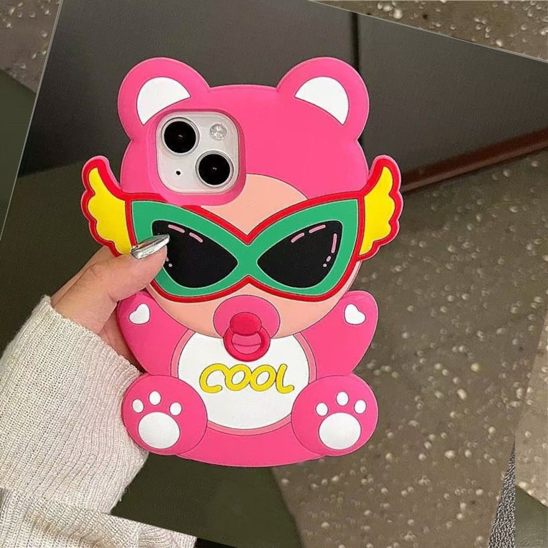 Cartoon Quirky Pacifier Girl Iphone14promax Apple13 Phone Case - Etsy